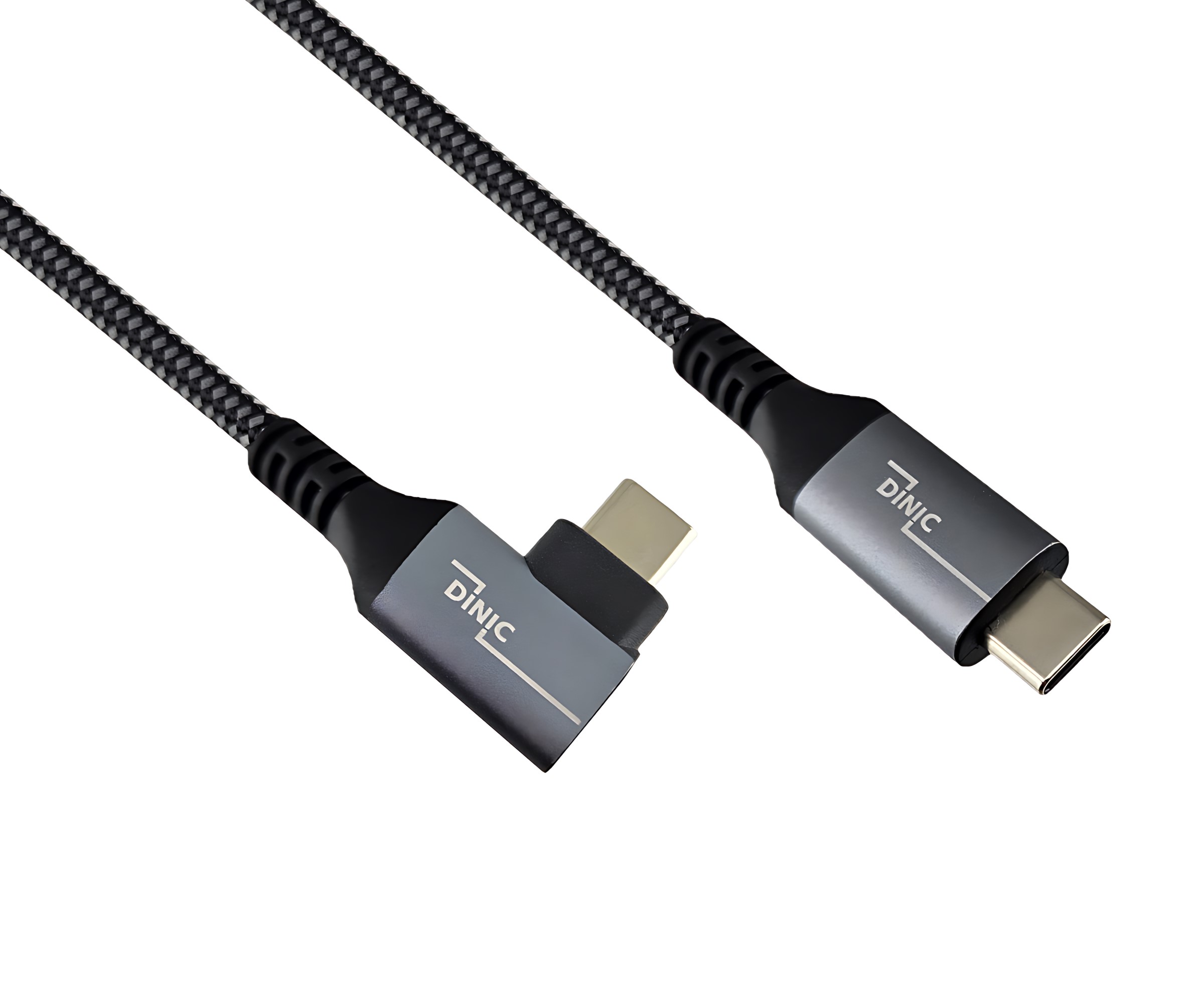 MAG-Kabel - DINIC USB4 USB-C Winkelkabel 1m 240W 40Gbps