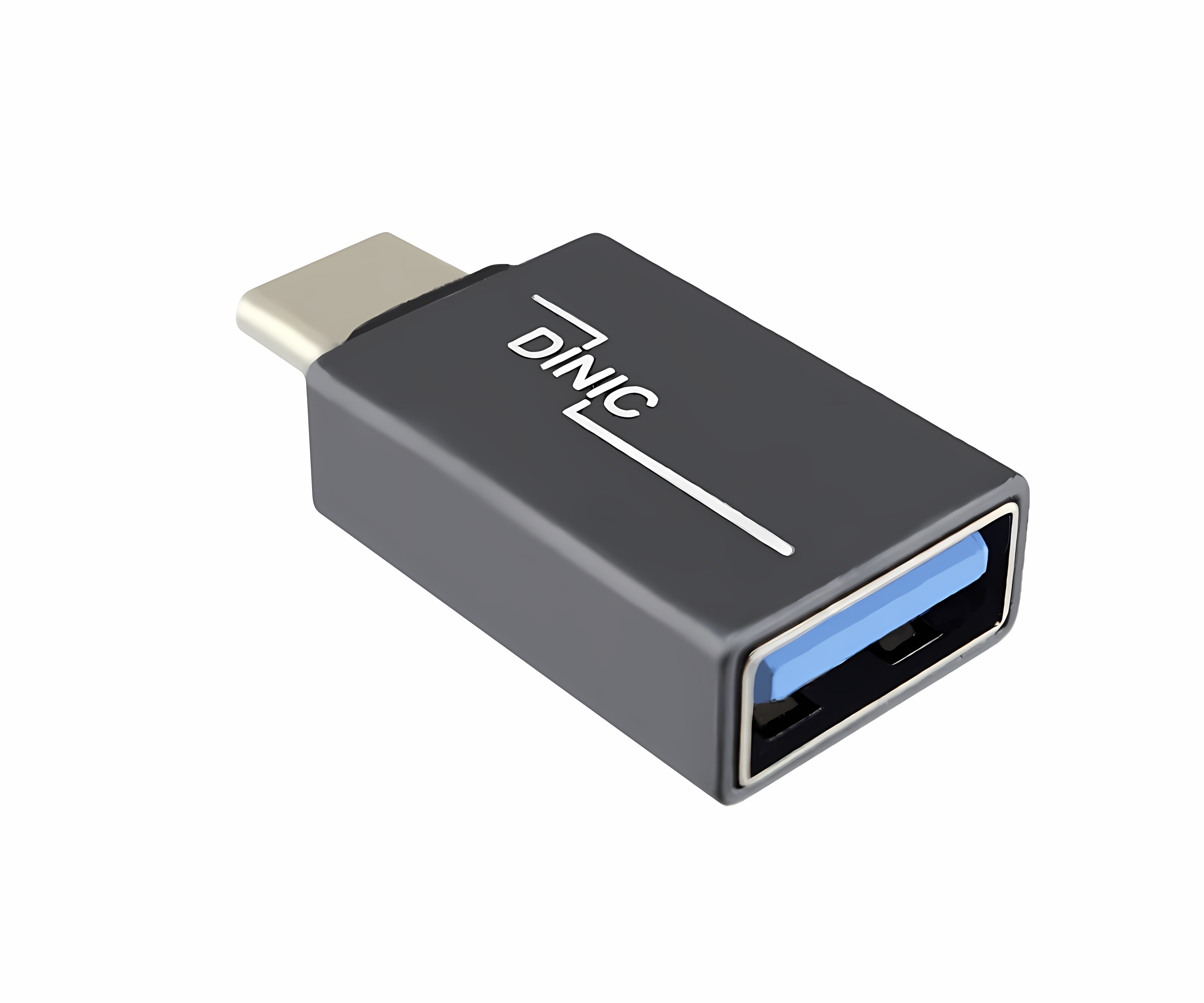 MAG-Kabel - USB-C auf USB-A Adapter Alu Space Grau – DINIC